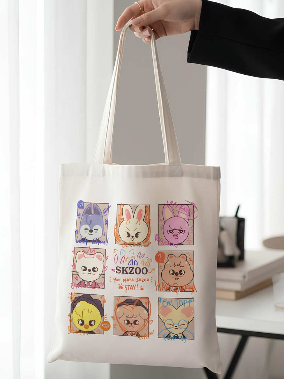 Tote bag Kpop Stray Kids Skzoo - Boutique Kpop